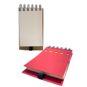 Libreta Pequeña con Post It-Bazar Reina-promocionales