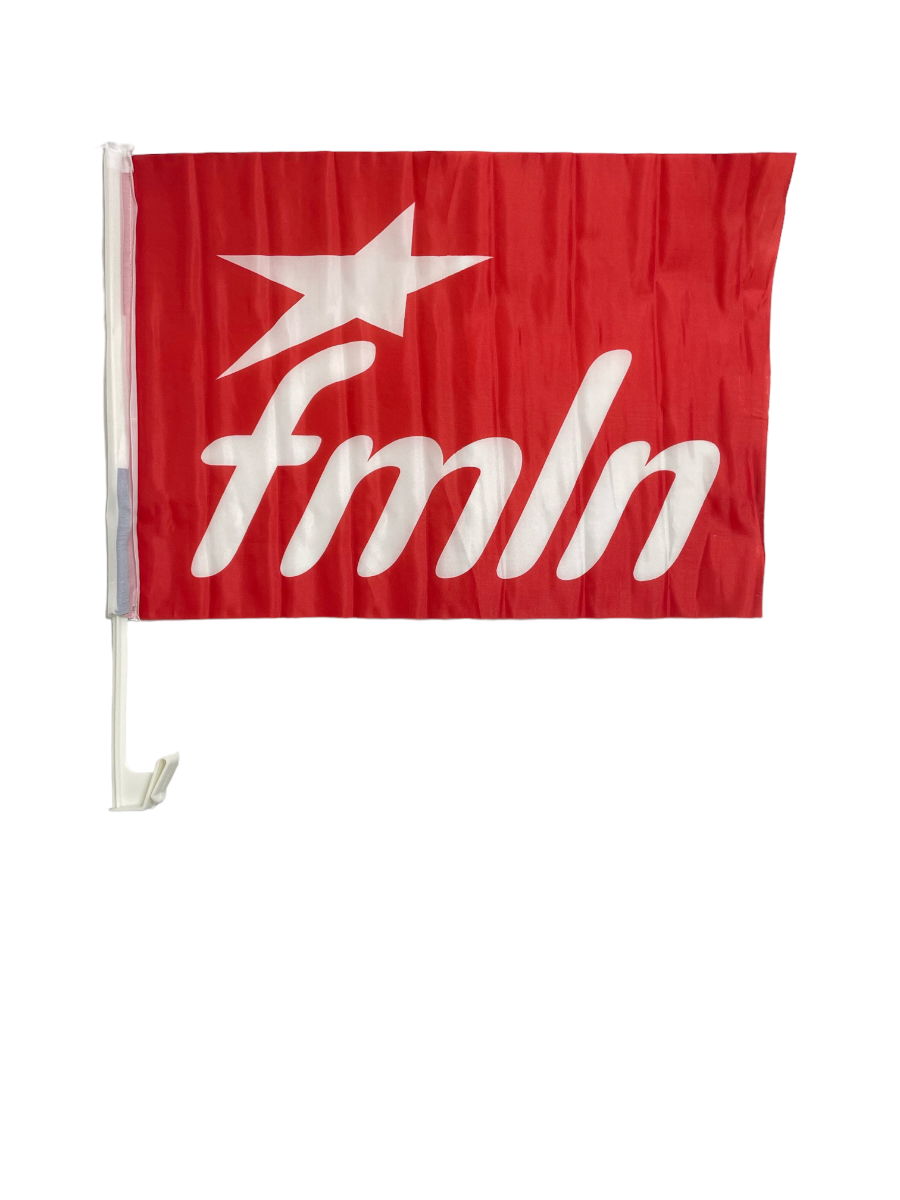 Bandera FMLN 30x45 - Bazar Reina El Salvador Promocionales, juguetes ...
