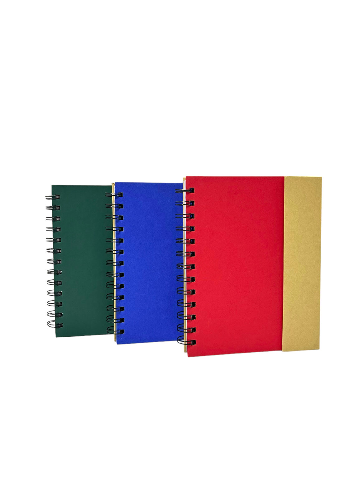 Libreta ecológica con bolígrafo y post it